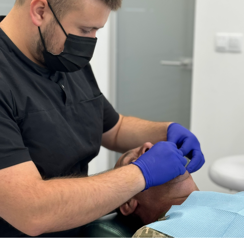 “Return a Smile to a Hero” — Demidov & Poteryayko Dental Clinic, Irpin ...